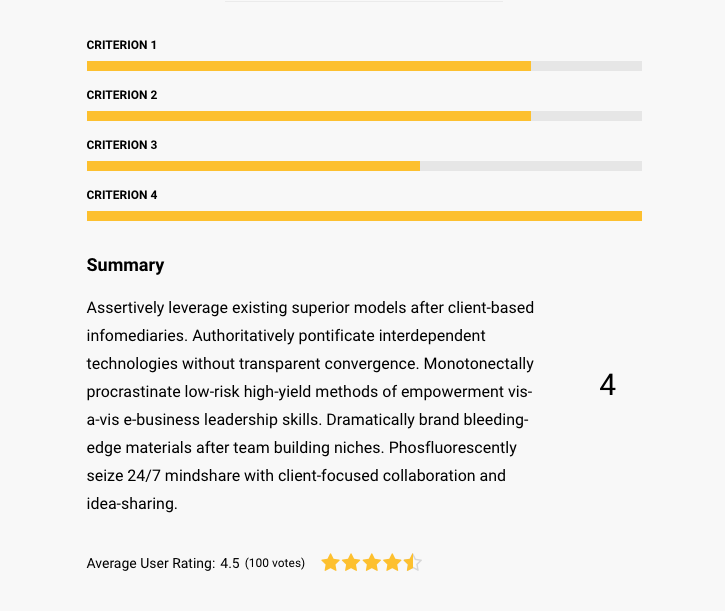 Ultimate Reviewer - Elementor & WPBakery Page Builder Addon by GhostPool